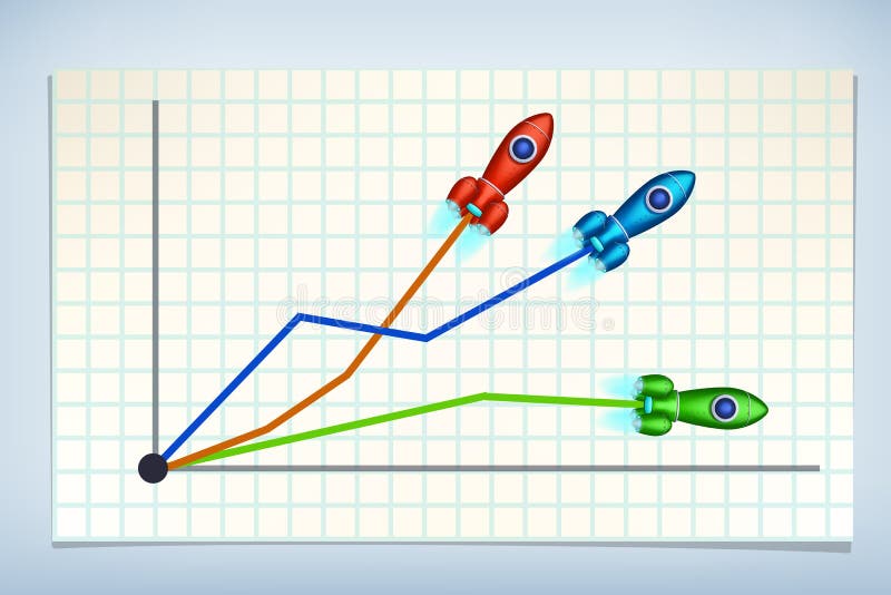 Space ship stock vector. Illustration of growth, infographic - 55117691