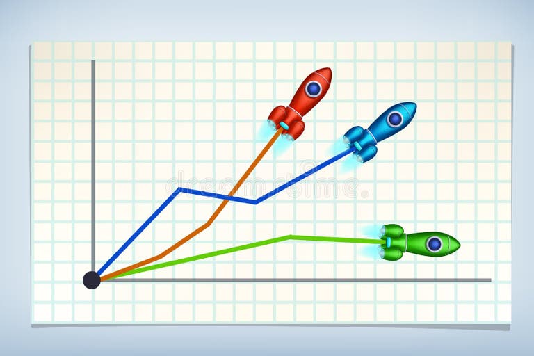 Space ship stock vector. Illustration of growth, infographic - 55117691