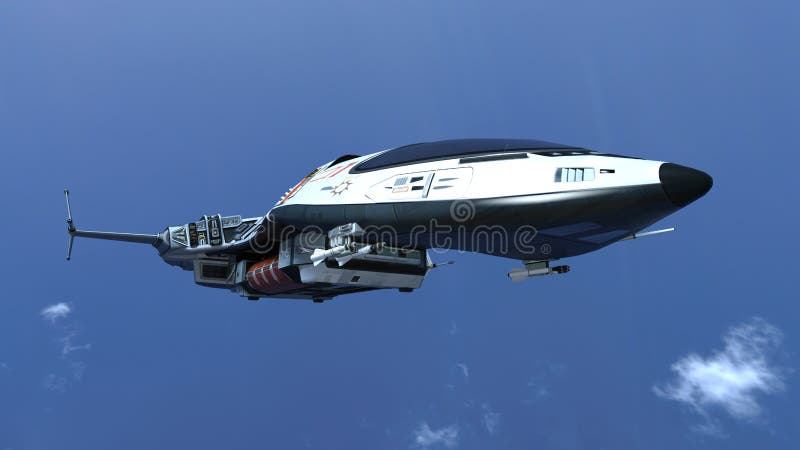 Space ship stock photo. Image of planet, space, earth - 58682350