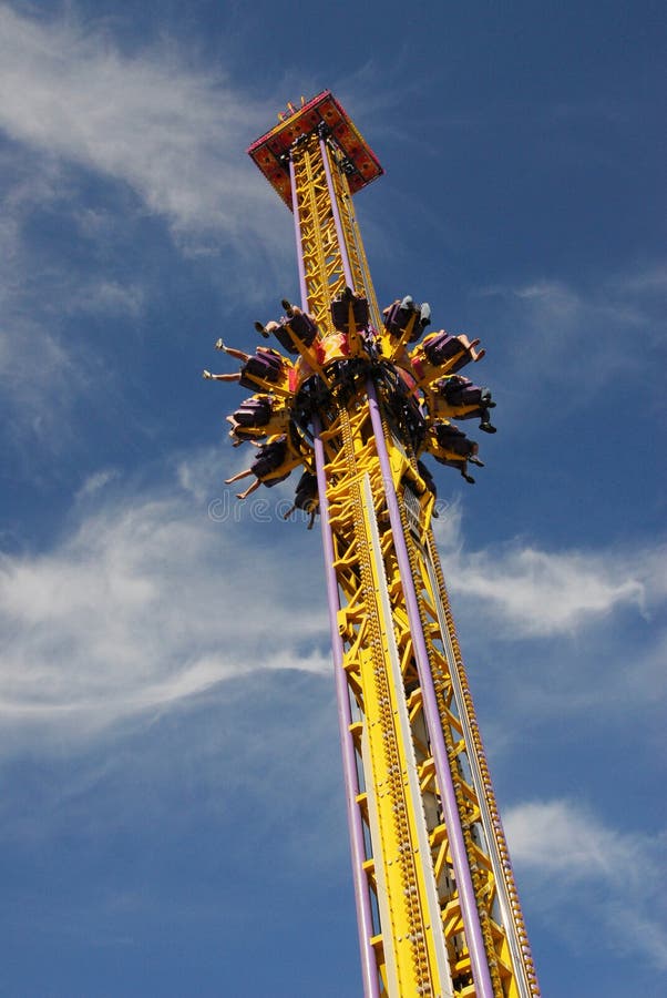 Space shot in funfair stock photo. Image of excitement - 5830968