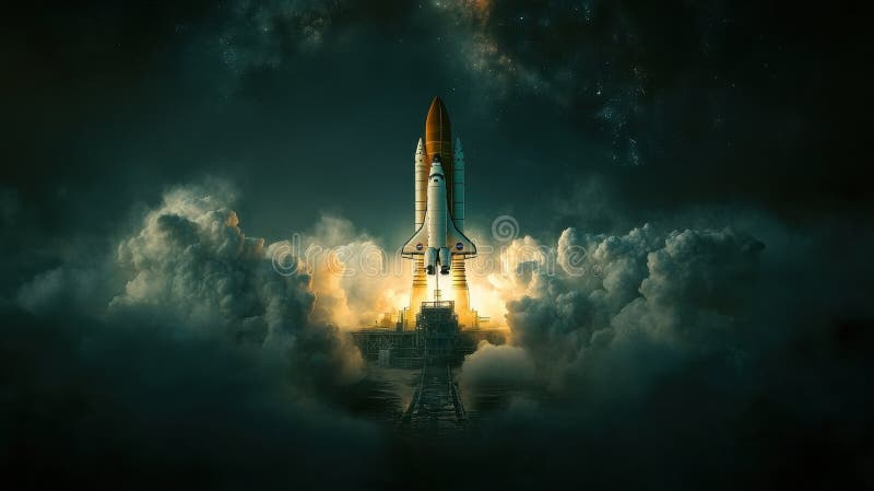 A Dramatic Depiction of a Burning Earth. Apocalypse Stock Image - Image ...