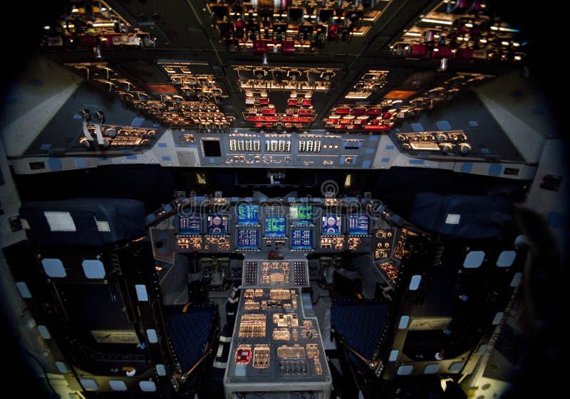Space Shuttle Flight Deck Layout
