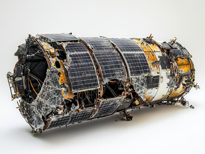 Space Shuttle Capsule on Display Showcasing Aerospace Engineering and ...