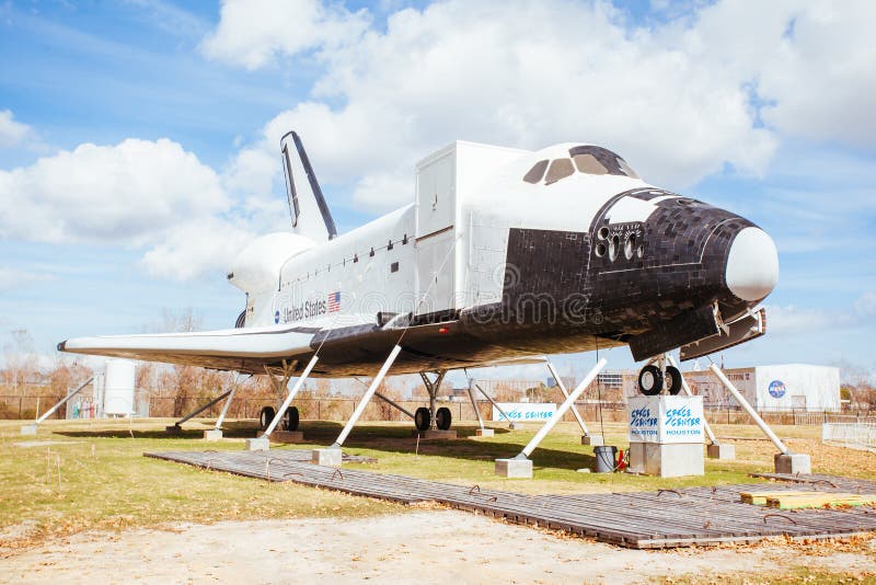 Space Shuttle at Space Center in Houston USA Editorial Stock Image ...