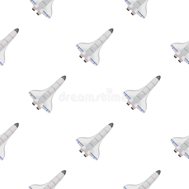 Space Shuttle Icon in Cartoon,black Style Isolated on White Background ...