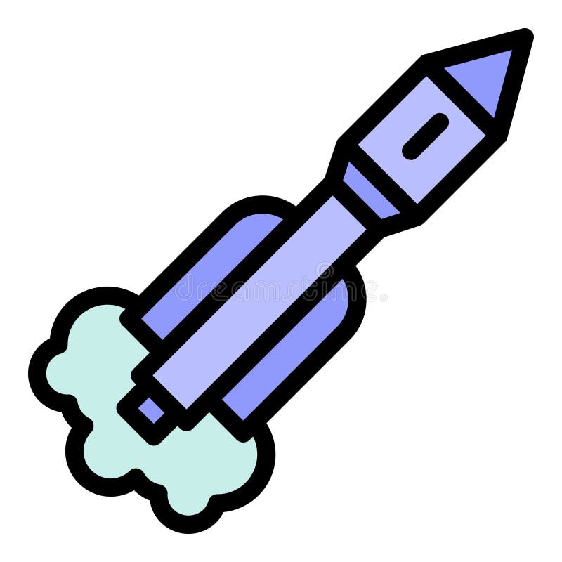 Space Shuttle Icon Vector Flat Stock Vector - Illustration of white ...