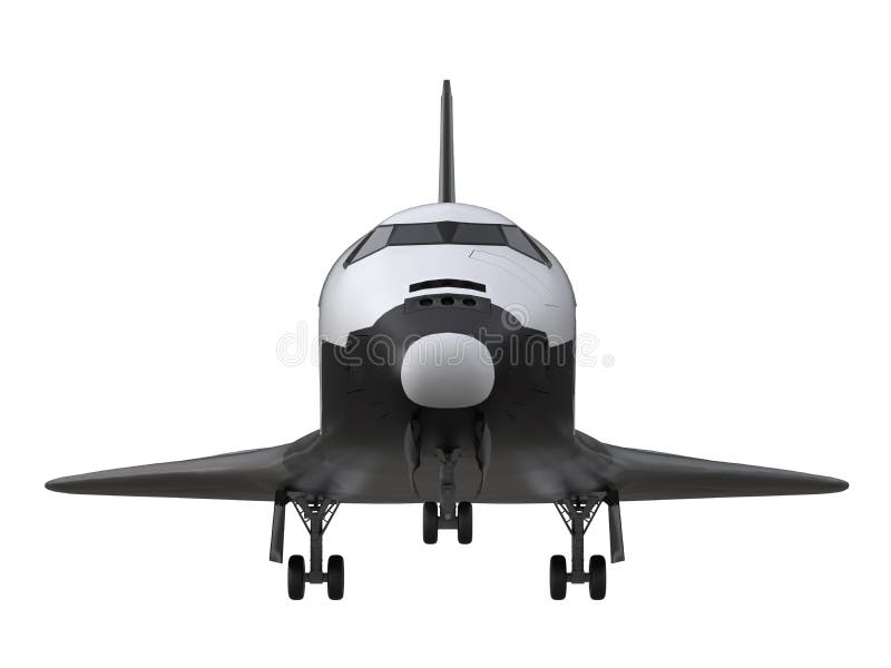 Space Shuttle Front View editorial stock photo. Image of booster - 195698