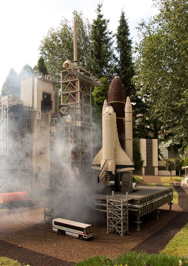 Space Shuttle Launch in Lego Editorial Stock Photo - Image of space ...