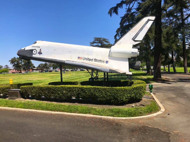 Space shuttle model editorial stock photo. Image of spacecraft - 158541908