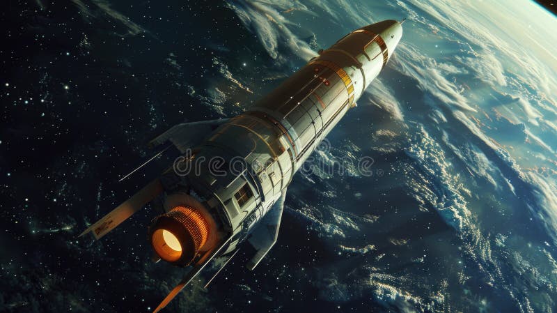 A Space Shuttle Soaring Above the Planet, Ideal for Science and ...