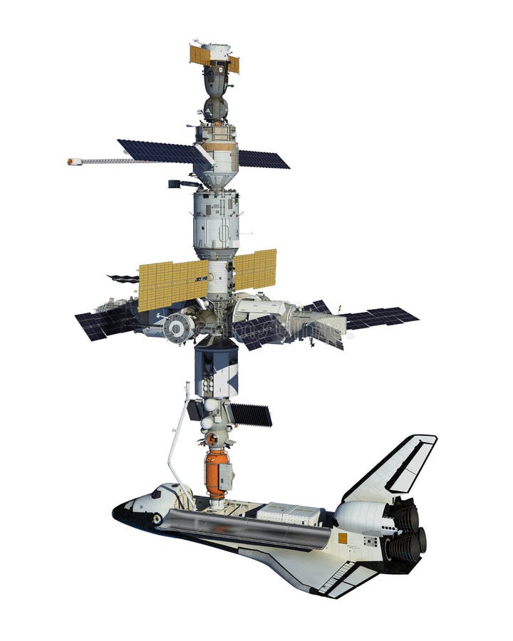 International Space Station White Background Stock Illustrations – 632 ...