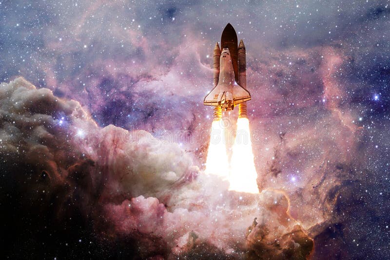 Space Shuttle Taking Off on a Mission Editorial Photography - Image of ...