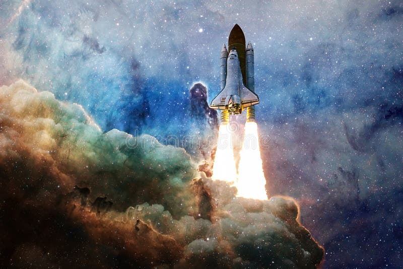 Space Shuttle Taking Off on a Mission Stock Photo - Image of explorer ...