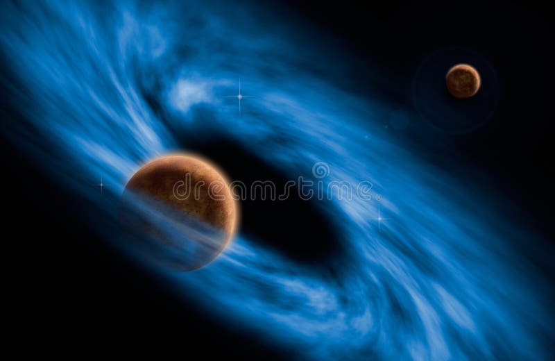 Space Singularity Illustration Stock Illustration - Illustration of ...