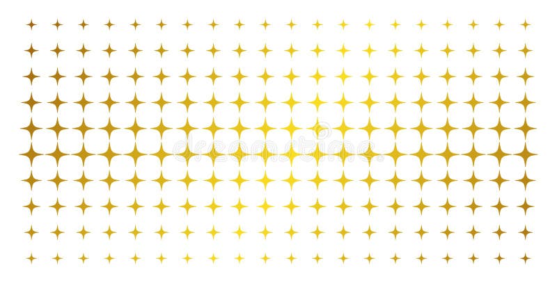 Space Star Gold Halftone Grid Stock Vector - Illustration of gloss ...