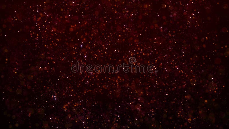 Space Starry Sky. Big Data Visualization. Abstract Dynamic Particles ...