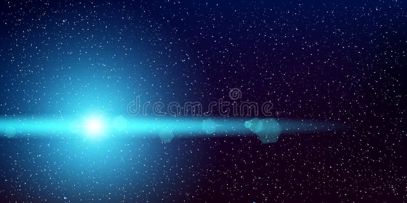 Space Stars Back. Illustration of the Night Sky. Stock Vector ...