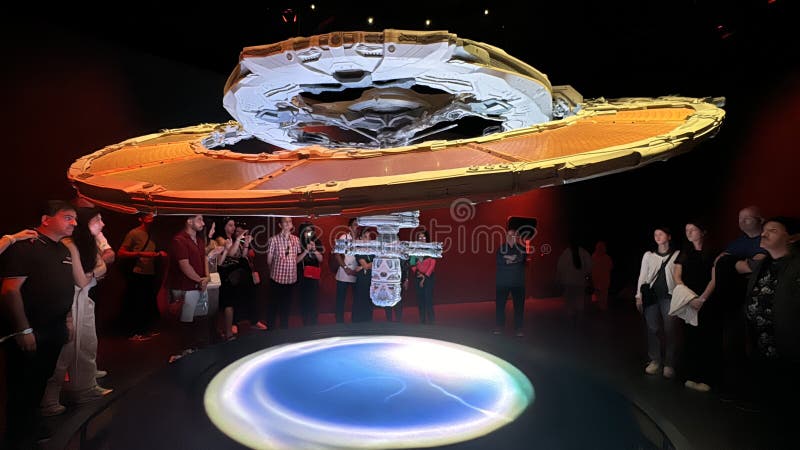 Space Station Command Center Exhibit at the Museum of the Future in ...
