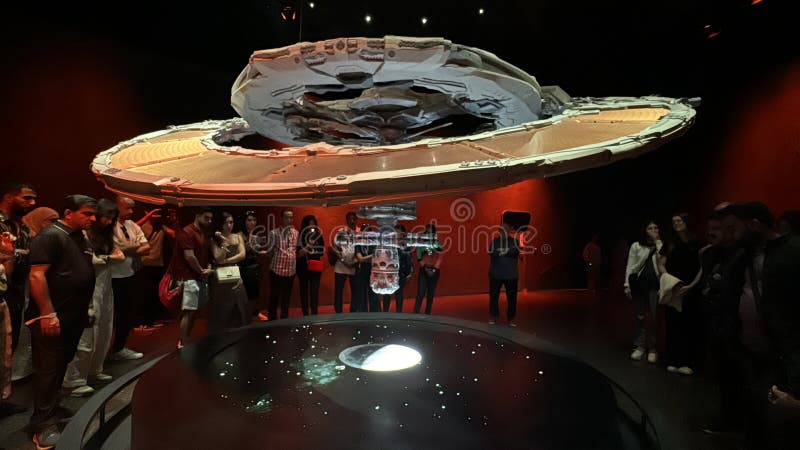 Space Station Command Center Exhibit at the Museum of the Future in ...