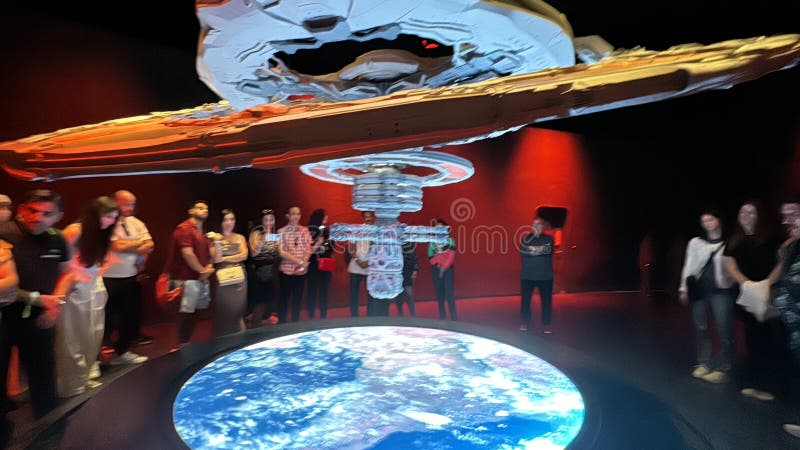 Space Station Command Center Exhibit at the Museum of the Future in ...
