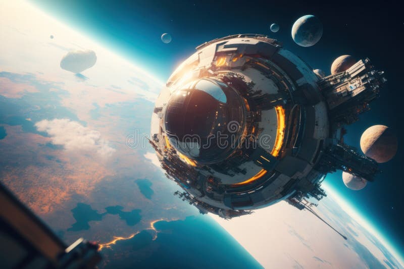 The Space Station: an Epic, Hyper-Detailed Cinematic Composition in ...
