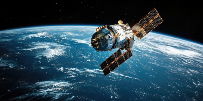 Space Station Situated in the Center of the Earth, Providing a Unique ...