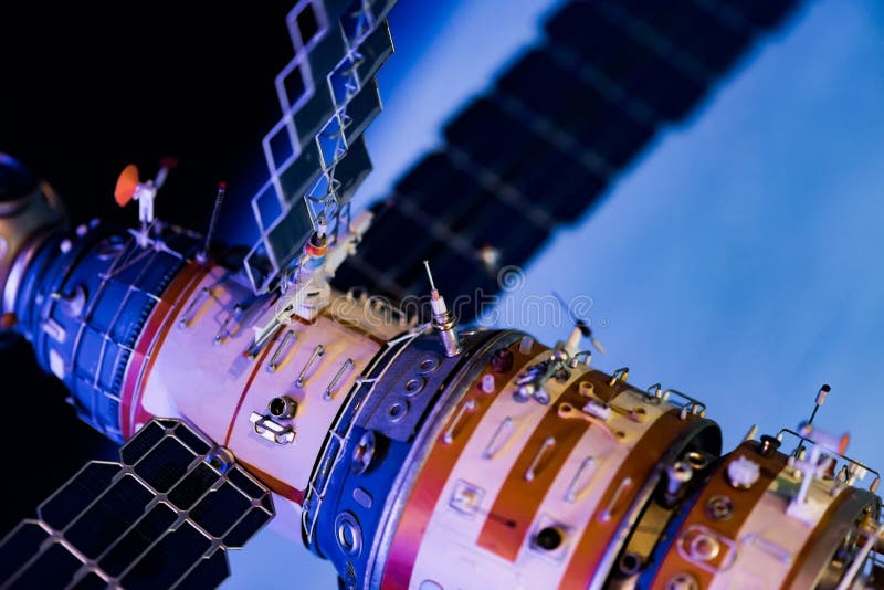 Space station Sputnik stock photo. Image of sputnik - 168681852