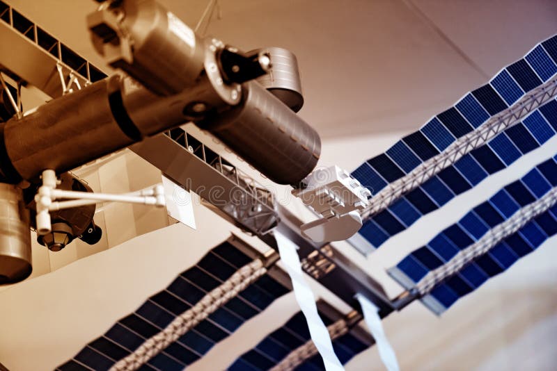 Space station Sputnik stock image. Image of lunar, space - 168683595