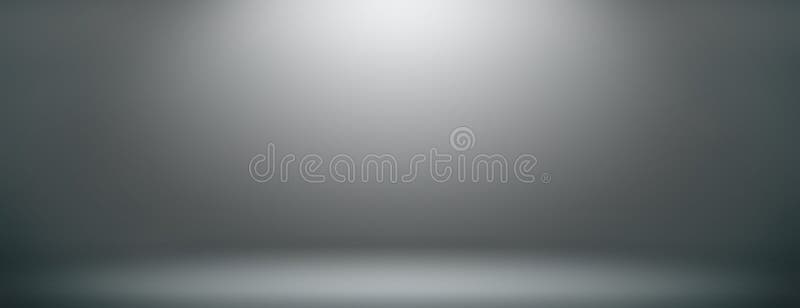 Space Studio Backdrop Abstract Gradient Grey Background. Empty Room ...