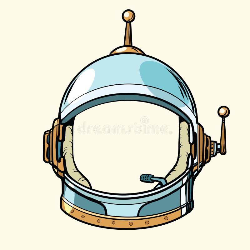 Cartoon Space Helmet