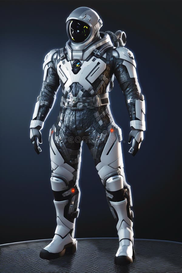 Space Suits Isolated on Yellow Background. Elements of this Image ...