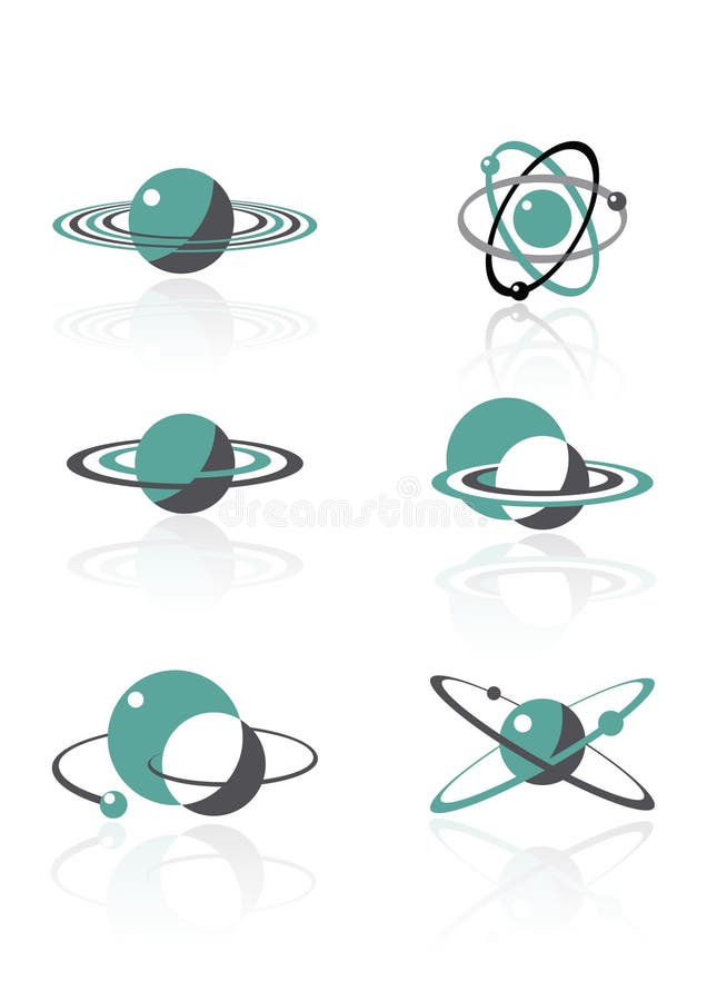 Space icon set stock vector. Illustration of comet, astronomy - 17317633