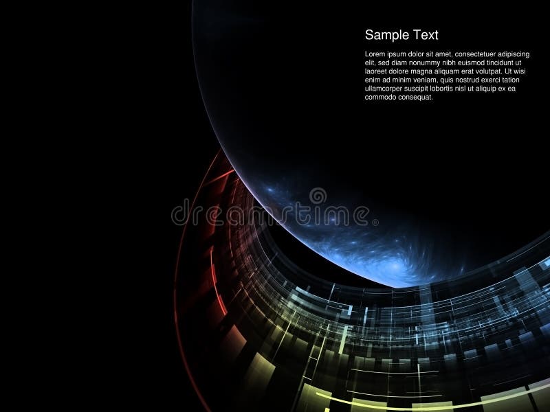 Space Technologies Abstract Stock Photo - Image of disk, bright: 18337062