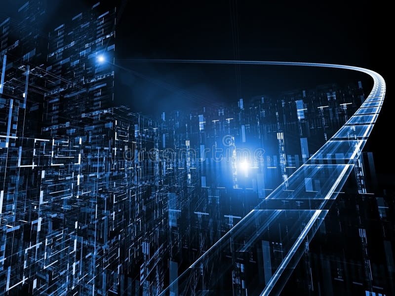 Space Technologies Abstract Stock Photo - Image of revolve, speed: 18562712