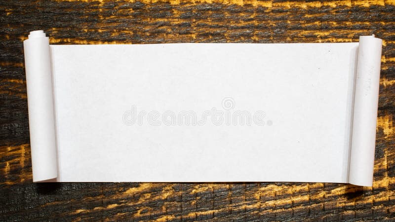 Space for Text. White Sheet on a Board Stock Image - Image of document ...