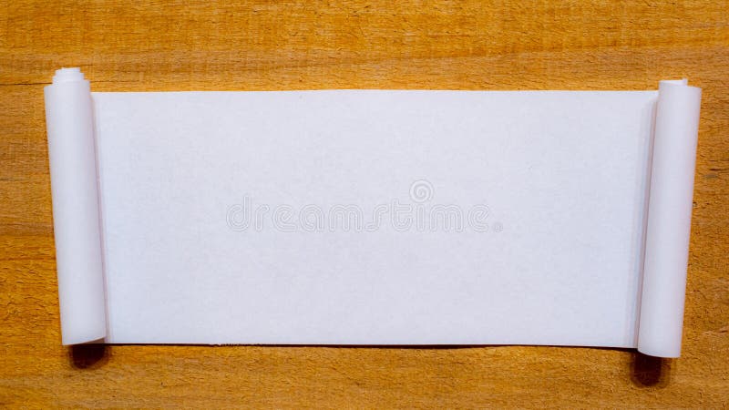 Space for Text. White Sheet on a Board Stock Image - Image of card ...