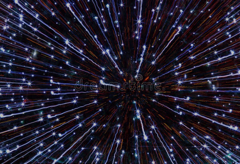 Space Theme. Zooming Effect Style. Stock Photo - Image of globe, effect ...