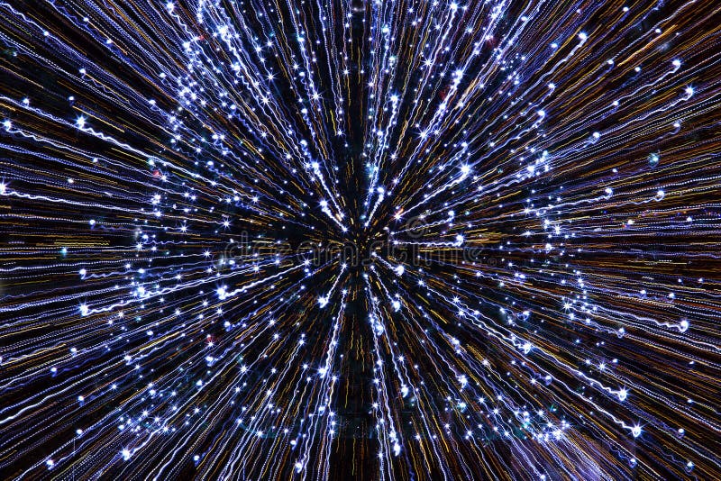 Space Theme. Zooming Effect Style. Stock Image - Image of celebration ...