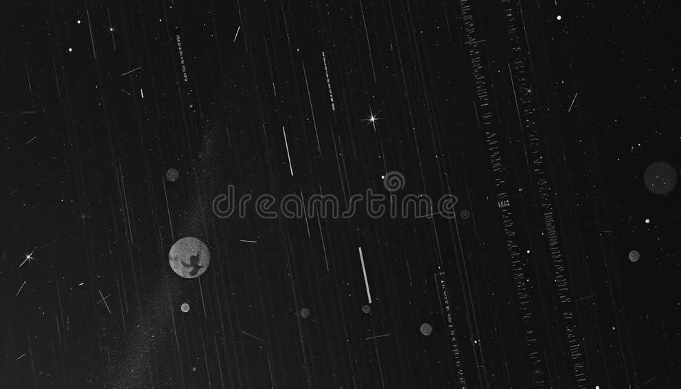 Space-themed Digital Artwork Featuring a Starry Night Sky with ...