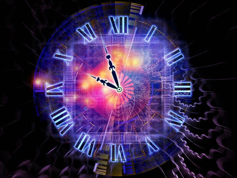 Space of time stock illustration. Illustration of technology - 24163086