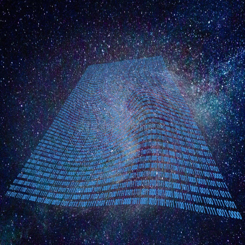 Space - Time Fabric. Time Warp - Time Dilation Stock Illustration ...