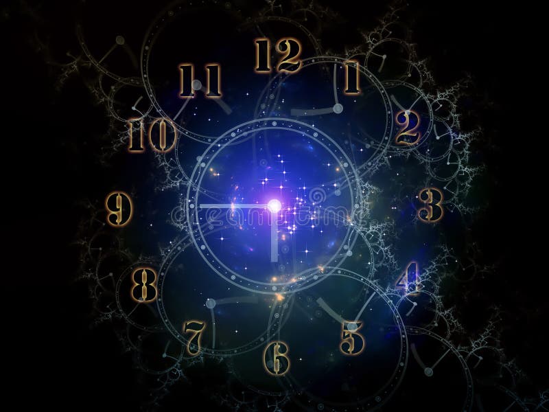 Illusion of Temporal Realm stock illustration. Illustration of ...