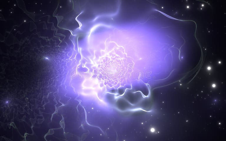 Space-time Rift, Space Time Continuum Stock Illustration - Illustration ...