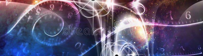 Space Time Continuum stock illustration. Illustration of astral - 11748460