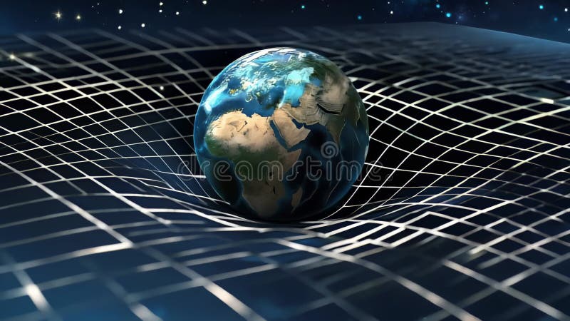 Space-time Visualization: Video Displaying Earth at the Center of ...