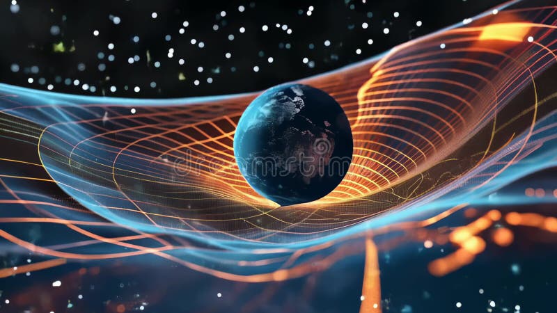Space-time Visualization: Video Displaying Earth at the Center of ...