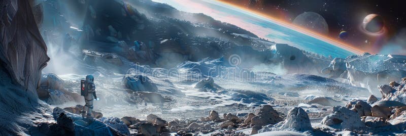 Space Tourism Experience that Allows Visitors To Walk on the Surface of ...