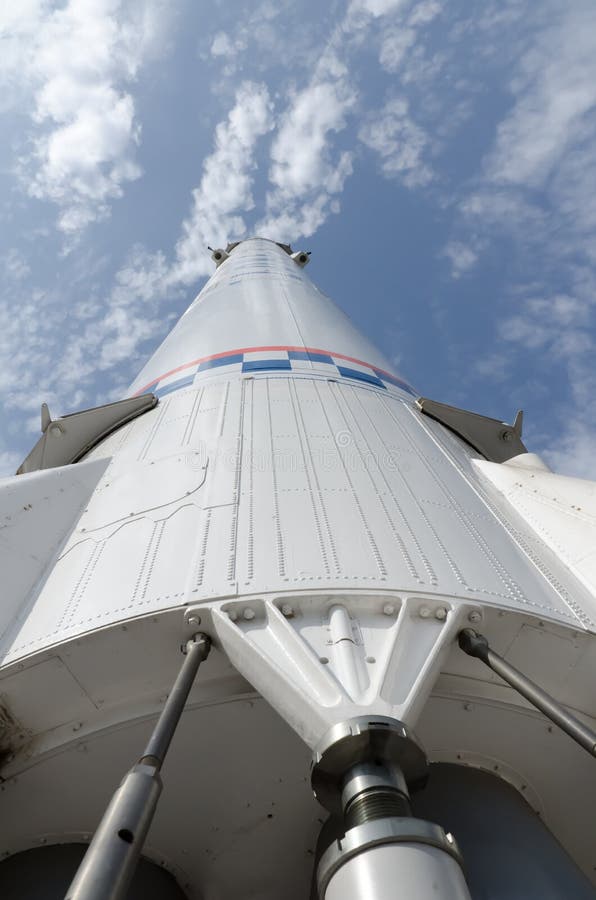 Rocket, bottom view stock photo. Image of soviet, bottom - 32863634