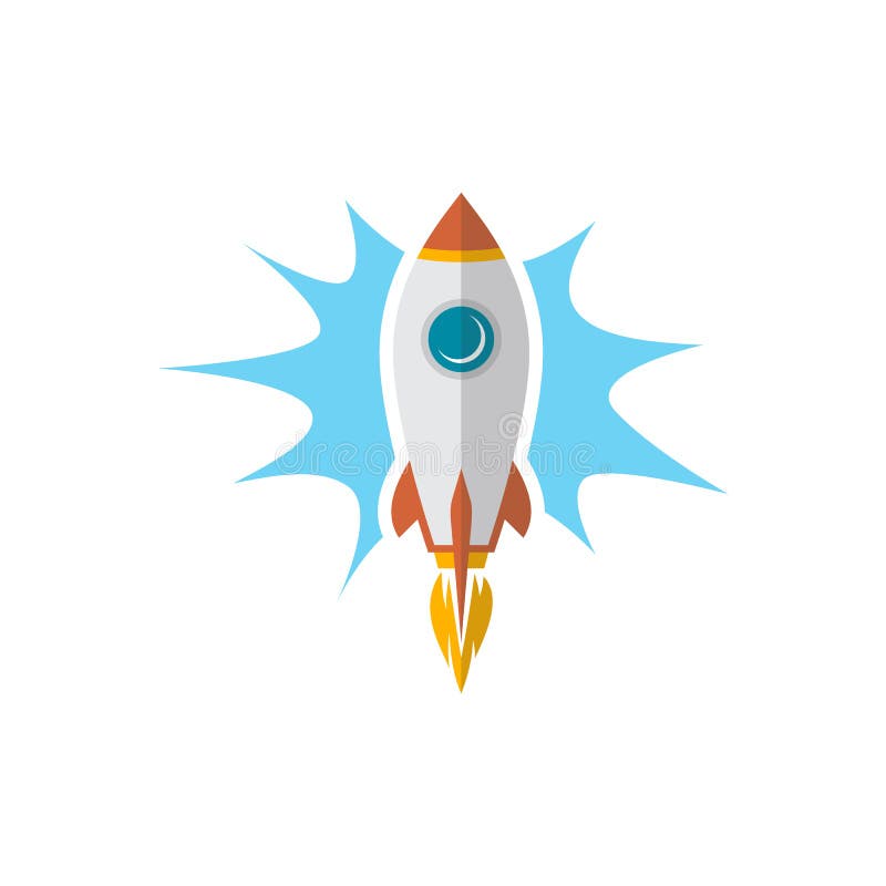 Space Travel Rocket Ship Science Vector Art Stock Illustration ...