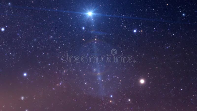 Space Travel between Stars Flying Past Suns and Galaxies. the Concept ...